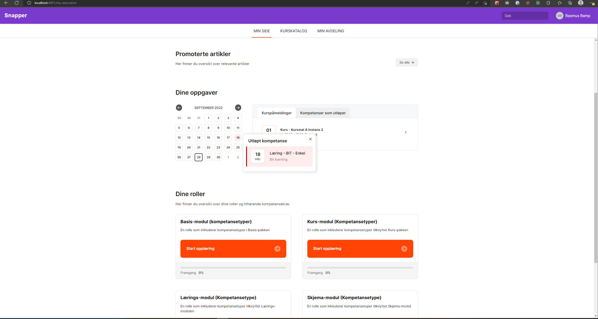 LMS and competency management Power and Energy - Snapper
